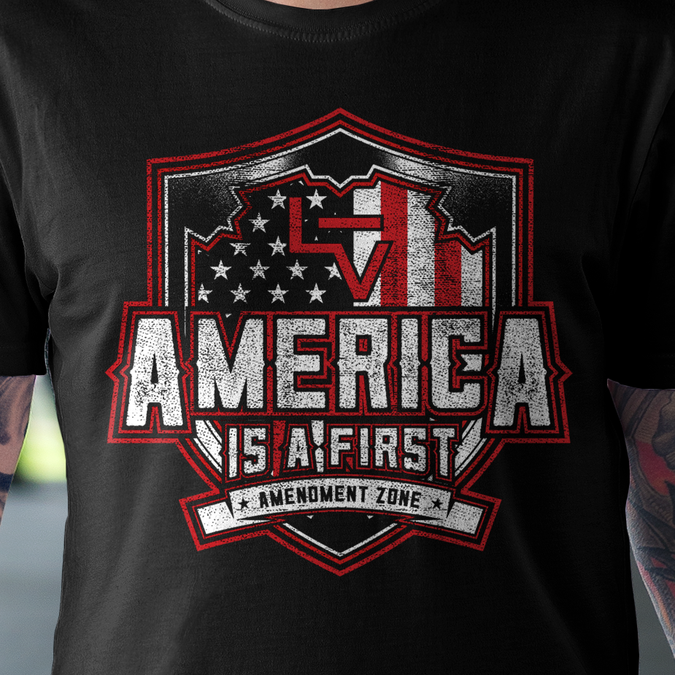 Retro First Amendment T-Shirt design needed for a good cause! | T-shirt ...