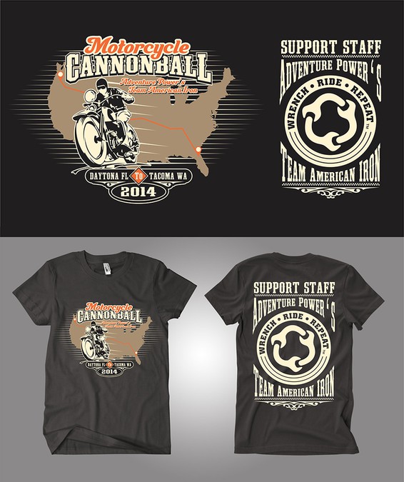 Motorcycle Event T-Shirt Design | T-shirt contest