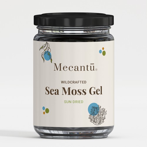 Designs | Elegant design for sea moss gel label | Product label contest