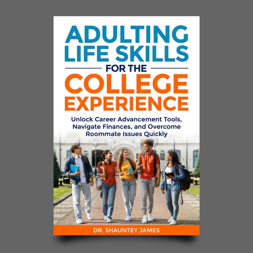 Designs | College Experience Book | Book cover contest