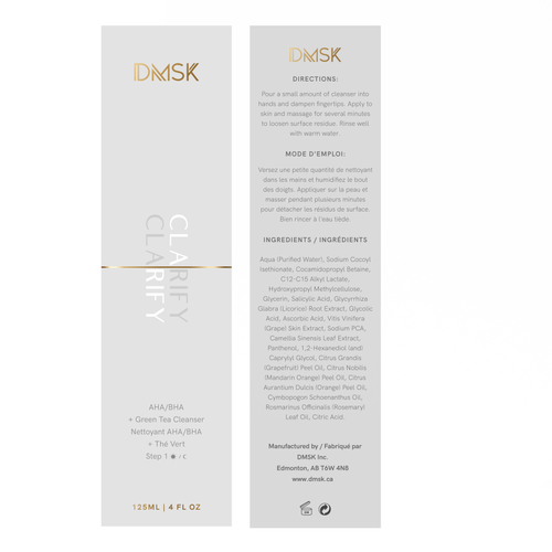 Designs | Luxury, high-end product box design for facial cleanser ...