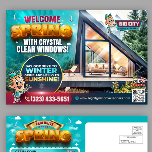 Designs | Double Sided 6x9 EDDM Postcard | Postcard, flyer or print contest