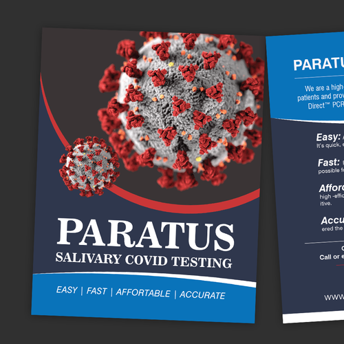 Designs | Compelling COVID testing flyer needed for Texas lab ...