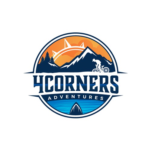 Designs | Adventure sports logo incorporating navigation elements ...