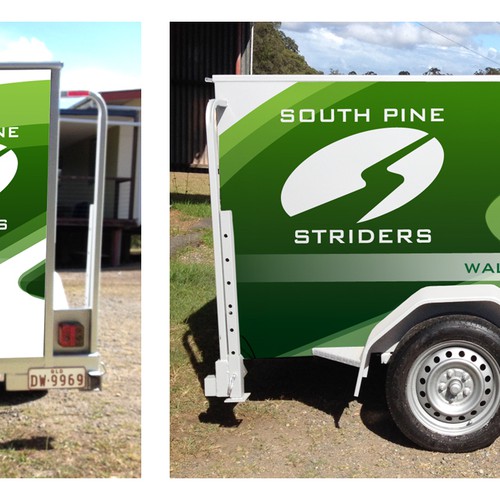 Design our running club's new eye catching trailer wrap | Signage contest