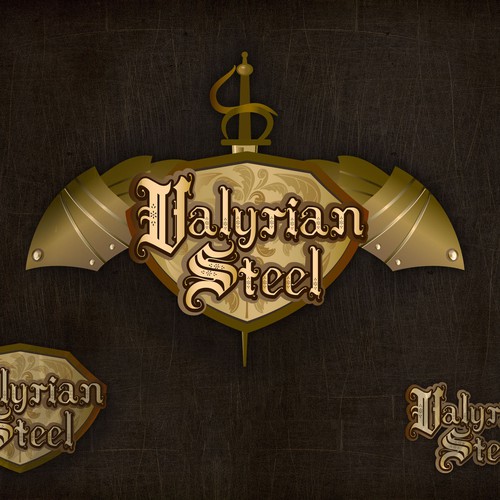 Logo for Valyrian Steel, Swords from Game of Thrones | Logo design contest