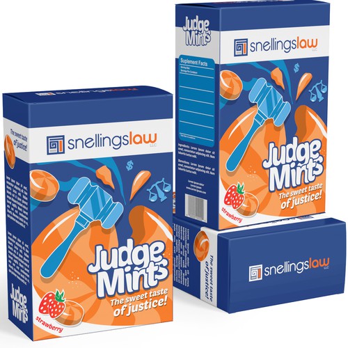 Create WACKY, OVER THE TOP packaging for candy - JudgeMints | Product ...