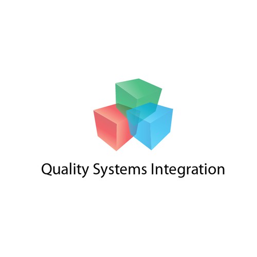 A venn diagram type of logo that shows integration or mixture...The ...