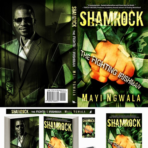 Designs | Shamrock: The Fighting Irishman | Book cover contest