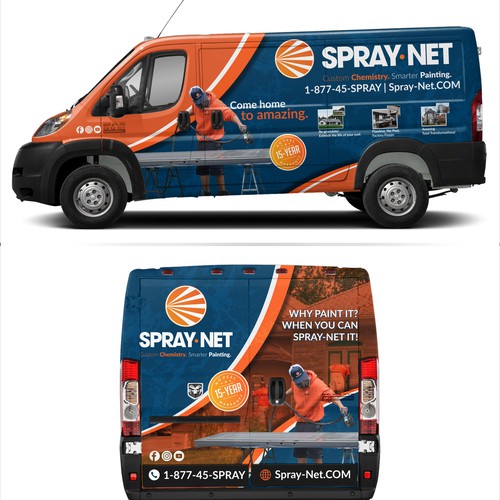 Designs | Bold, eye-catching van and trailer wraps to promote new ...