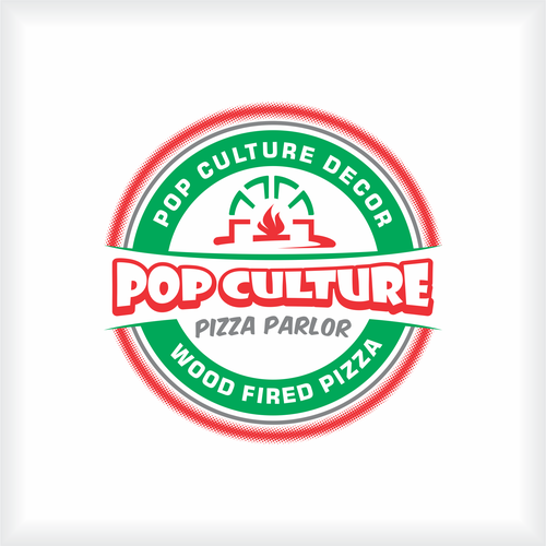 Create Logo for Wood fired pizza parlor and bar that will have pop art ...