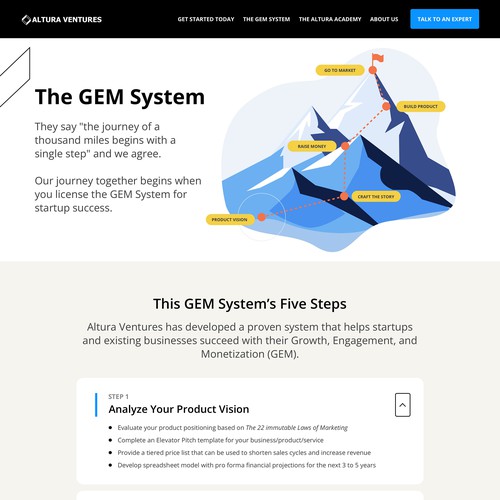 Designs | Altura.com Website Redesign | Web page design contest