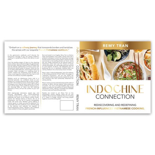 Designs | Luxury Modern Contemporary cookbook cover for French ...