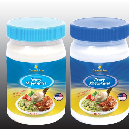 New design for Label for Mayonnaise for brand to compete with top ...