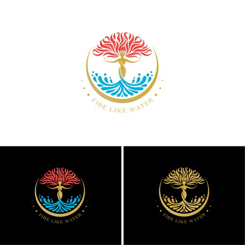 Designs | She’s Fire Like Water A logo/image that can be FELT. Dive in ...