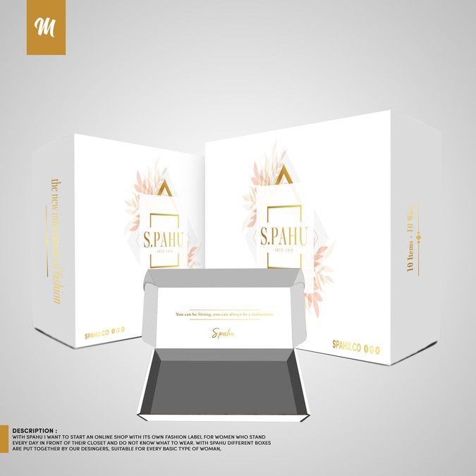 S.PAHU is looking for THE BOX | Product packaging contest