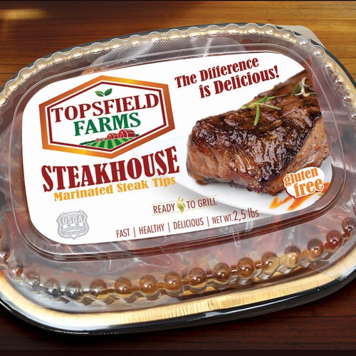 Designs | Create new packaging label for national marinated meats brand ...