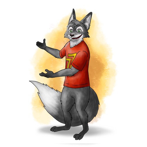 Designs | "silver fox 77" (cartoon/comic style) for our new website ...