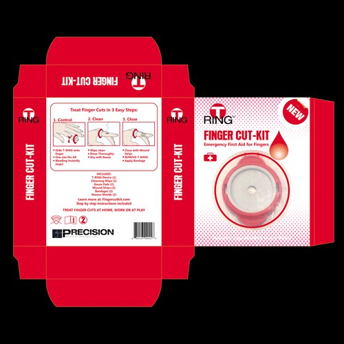 GUARANTEED CONTEST FOR BEST NEW T-RING FINGER CUT KIT PACKAGE DESIGN ...