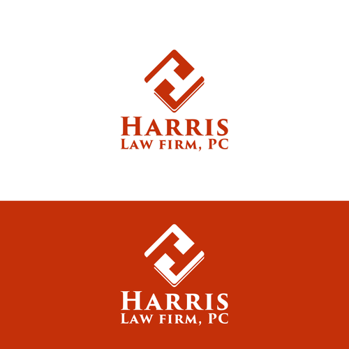 Create a clean and modern graphic letter H incorporating the firm name ...