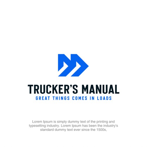 Designs | A Trucker’s Manual | Logo & brand guide contest