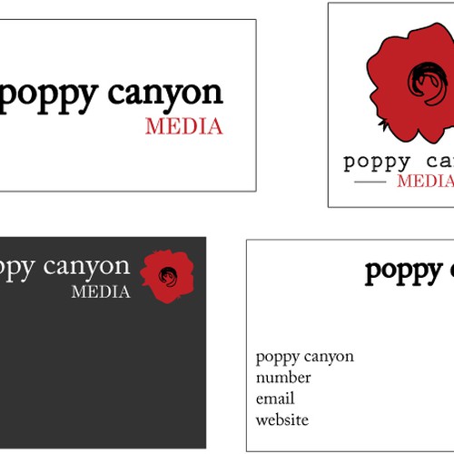 Designs | Hey! Poppy Canyon needs a new logo and biz card | Logo ...