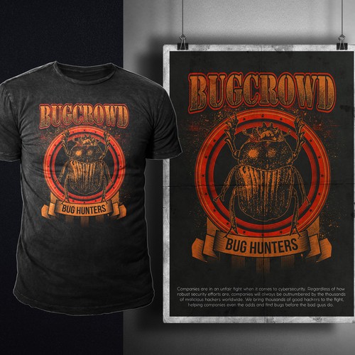 Create a TShirt for Bugcrowd's VIP Hackers! | T-shirt contest