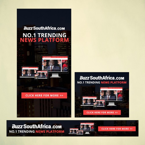 Create a Captivating Banner ad For a News Website | Banner ad contest