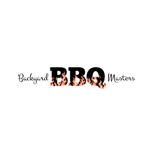 Create a logo for Backyard BBQ Masters line of outdoor cooking ...