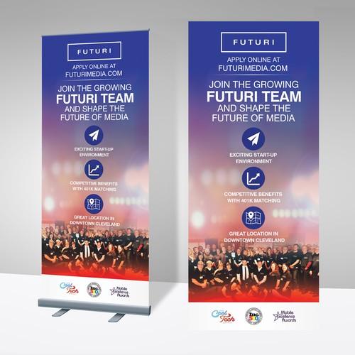 Easy Project - Create stand-up banner for College Recruitment Fair ...