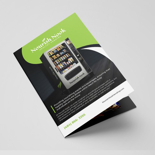 Designs | Create brochure as leave behind at businesses for Vending ...