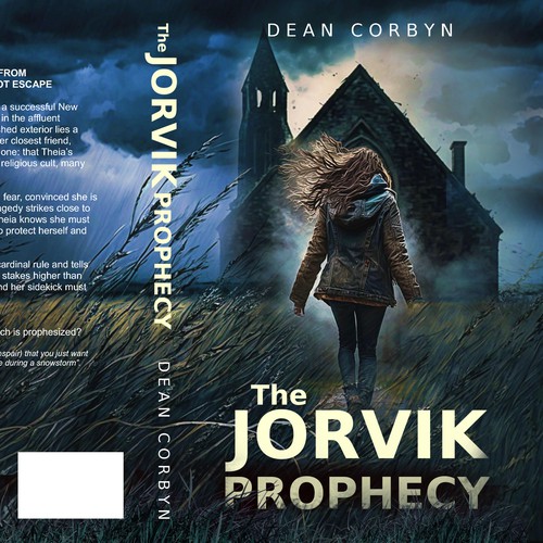 Designs | Dark supernatural thriller book cover with eye-luring ...