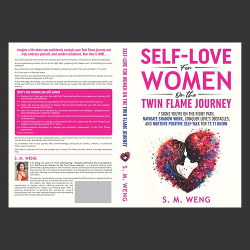 Designs | Creative Book Cover for "SELF-LOVE FOR WOMEN on the TWIN ...