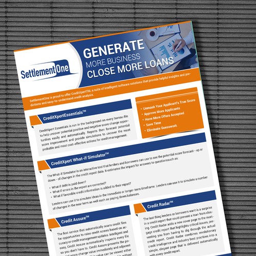 Design A One Page Sales Sheet | Postcard, flyer or print contest