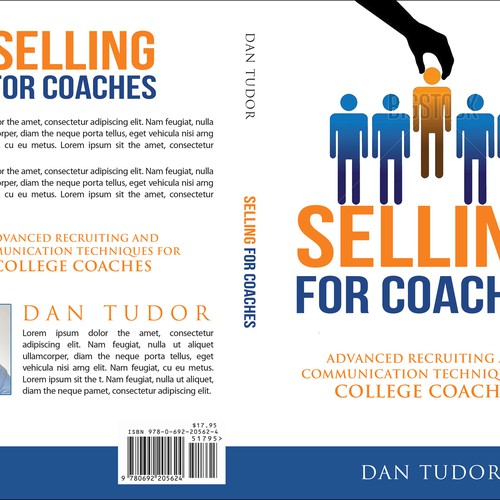 College recruiting sales book cover | Book cover contest