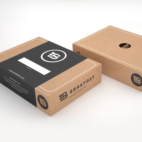 Breakfast Delivery Box & Sleeve Design. | Product packaging contest