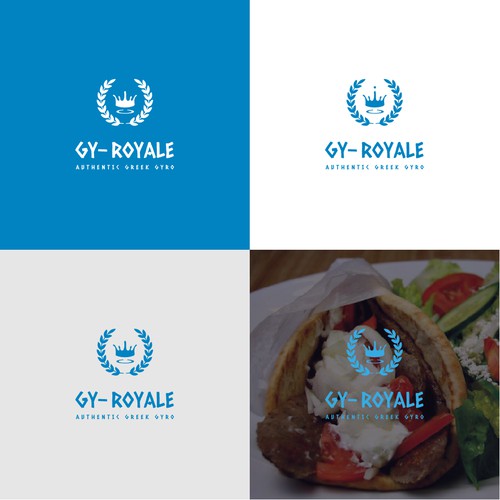 Design a GyRoyale logo for the king of Authentic Greek Gyro | Logo ...