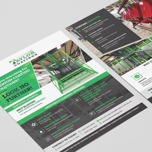 Designs | We are a new powder coating company needing to stand out from ...