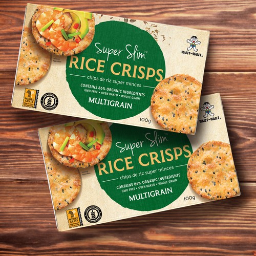 Designs | Design Packaging for Healthy Rice Cracker | Product packaging ...
