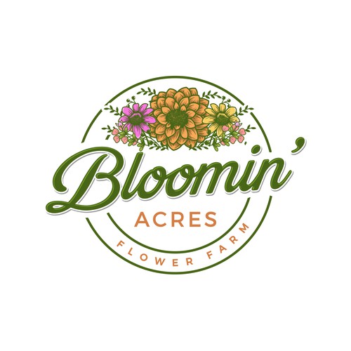 Designs | Flower Farm Logo to jumpstart a new business | Logo design ...