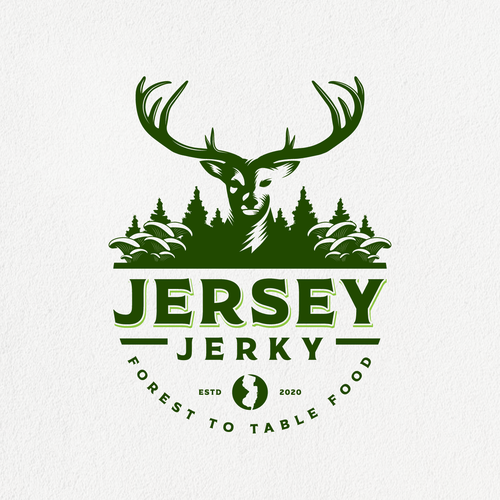 Designs | Jerky logo (Venison/Mushroom/Banana) | Logo design contest