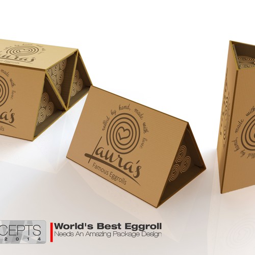 World's Best Eggroll Needs An Amazing Package Design | Product ...