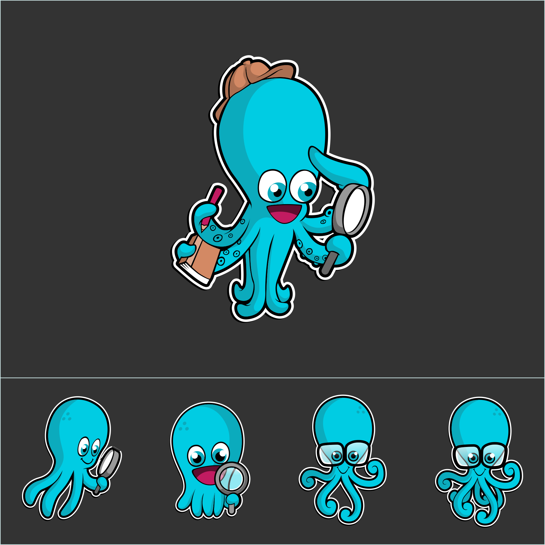 Squid Logos - Free Squid Logo Ideas, Design & Templates