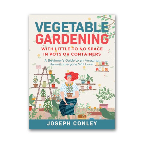 Designs | Design an eye-catching e-book cover for a container gardening ...