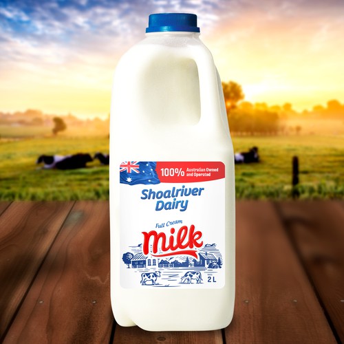 Designs | New Milk Label | Product label contest