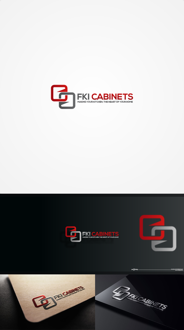 Create a capturing logo for a cabinet making business specializing in ...