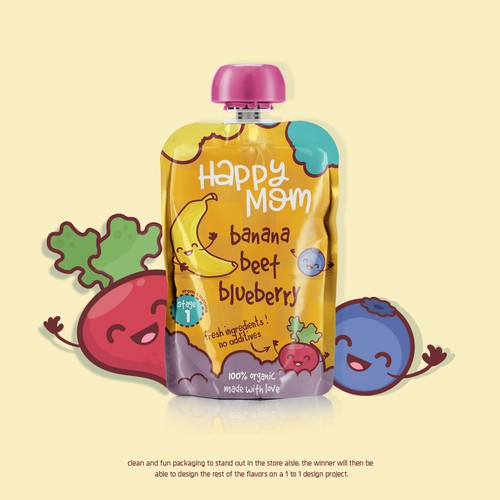 design a package for a baby food brand | Product packaging contest