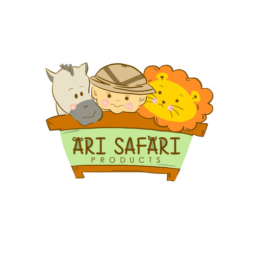 Design playful safari themed logo for Ari Safari Products | Logo design ...