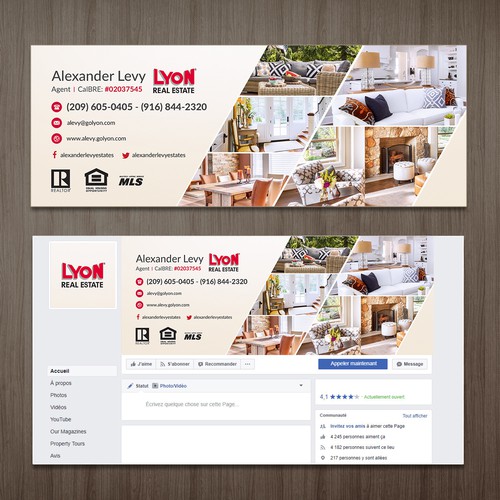 Power Real Estate Agent needs attractive Facebook header | Facebook ...