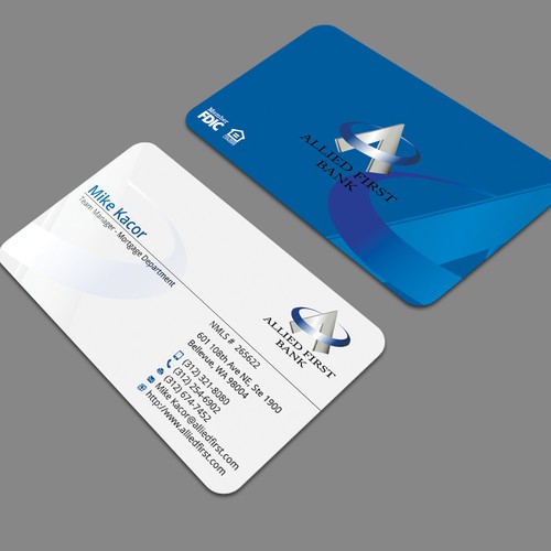Powerful Loan Officer Business Card | Business card contest